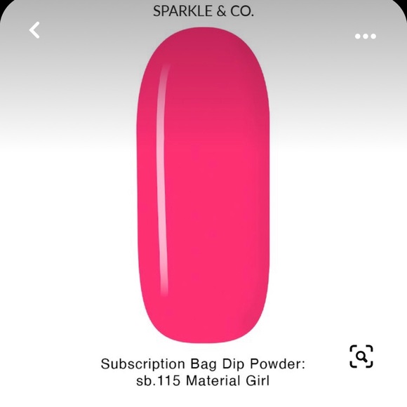 Makeup | Sparkle Co Material Girl Nail Dip Powder Pink Fuschia Hot ...